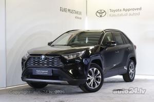 Black Toyota RAV4 2022 in Tallinn, with an engine capacity of 2.49 L and mileage of 57 thousand km for 29990 €, photo  on AUTOMOTO.COM.LV