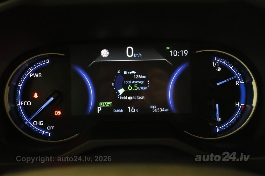 Black Toyota RAV4 2022 in Tallinn, with an engine capacity of 2.49 L and mileage of 57 thousand km for 29990 €, photo 14 on AUTOMOTO.COM.LV