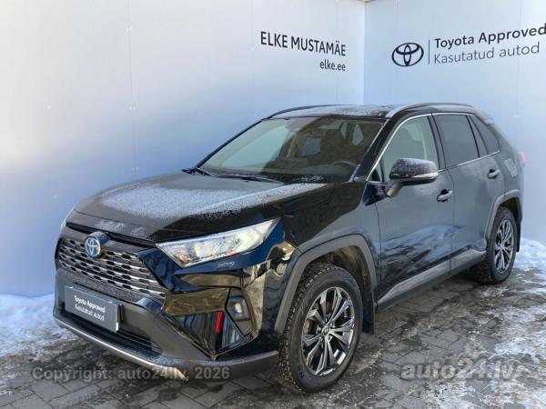 Melns Toyota RAV4 2023 Tallina, ar dzinēja tilpumu 2.49 L un nobraukumu 50 tūkst. km par 33495 €, foto 1 vietnē AUTOMOTO.COM.LV