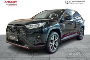 Melns Toyota RAV4 2024 Pērnava, ar dzinēja tilpumu 2.50 L un nobraukumu 27 tūkst. km par 38990 €, foto  vietnē AUTOMOTO.COM.LV