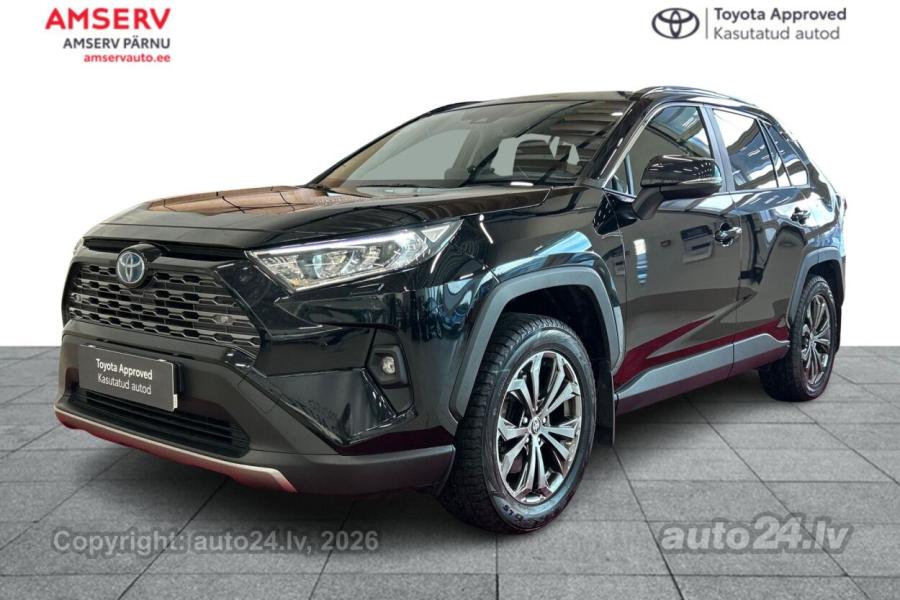 Melns Toyota RAV4 2024 Pērnava, ar dzinēja tilpumu 2.50 L un nobraukumu 27 tūkst. km par 38990 €, foto 1 vietnē AUTOMOTO.COM.LV