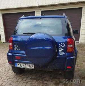 Zils Toyota RAV4 2004 Ludza, ar dzinēja tilpumu 2.00 L un nobraukumu 312 tūkst. km par 2490 €, foto 6 vietnē AUTOMOTO.COM.LV