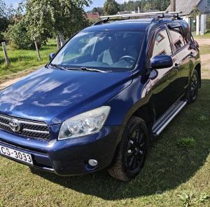 Blue Toyota RAV4 2007 in Daugavpils, with an engine capacity of 2.20 L and mileage of 303 thousand km for 4300 €, photo  on AUTOMOTO.COM.LV