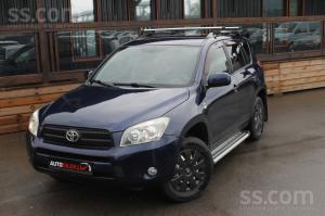 Blue Toyota RAV4 2007 in Riga, with an engine capacity of 2.20 L and mileage of 0 thousand km for 2990 €, photo 7 on AUTOMOTO.COM.LV