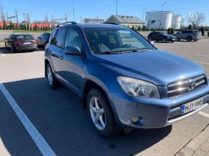 Blue Toyota RAV4 2008 in Klaipeda, with an engine capacity of 2.23 L and mileage of 250 thousand km for 4700 €, photo  on AUTOMOTO.COM.LV