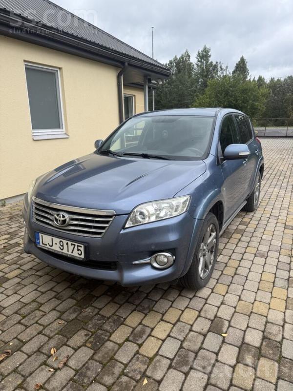 Toyota RAV4 2011 Rīga vietnē Zils Toyota RAV4 2011 Rīga, ar dzinēja tilpumu 2.20 L un nobraukumu 350 tūkst. km par 7800 €, foto 1 vietnē AUTOMOTO.COM.LV