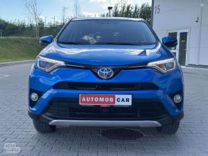Blue Toyota RAV4 2016 in Vilnius, with an engine capacity of 2.50 L and mileage of 210 thousand km for 14950 €, photo 3 on AUTOMOTO.COM.LV