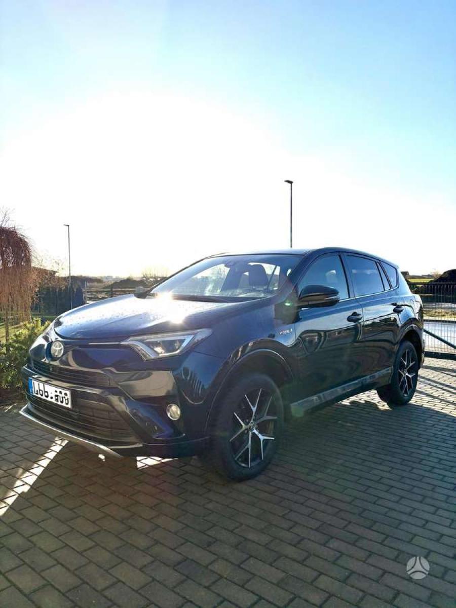 Zils Toyota RAV4 2016 Kauņa, ar dzinēja tilpumu 2.49 L un nobraukumu 279 tūkst. km par 12600 €, foto 1 vietnē AUTOMOTO.COM.LV