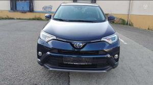 Blue Toyota RAV4 2018 in Vilnius, with an engine capacity of 2.50 L and mileage of 285 thousand km for 12999 €, photo 3 on AUTOMOTO.COM.LV