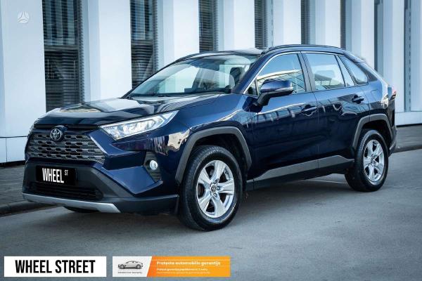 Zils Toyota RAV4 2019 Viļņa, ar dzinēja tilpumu 1.99 L un nobraukumu 138 tūkst. km par 20500 €, foto 1 vietnē AUTOMOTO.COM.LV