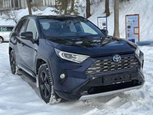 Blue Toyota RAV4 2019 in Kaunas, with an engine capacity of 2.49 L and mileage of 189 thousand km for 21950 €, photo 5 on AUTOMOTO.COM.LV