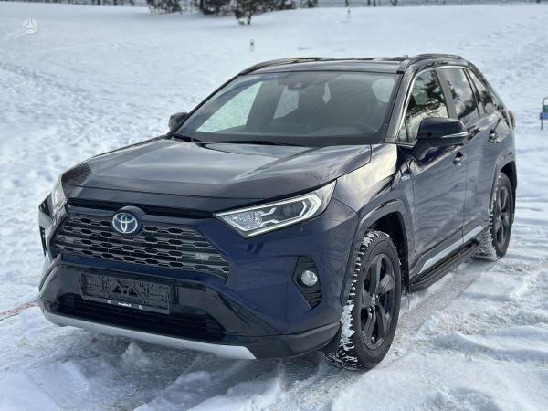 Blue Toyota RAV4 2019 in Kaunas, with an engine capacity of 2.49 L and mileage of 189 thousand km for 21950 €, photo 8 on AUTOMOTO.COM.LV
