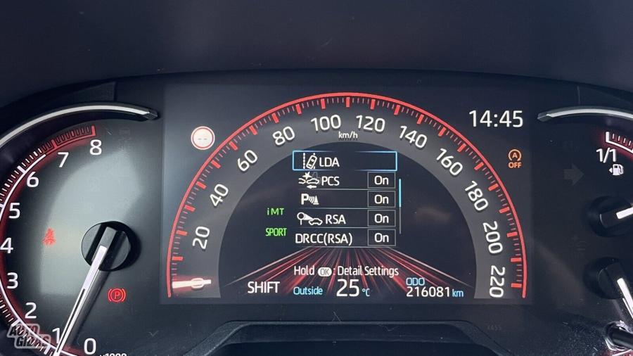 Blue Toyota RAV4 2019 in Marijampole, with an engine capacity of 2.00 L and mileage of 216 thousand km for 17900 €, photo 21 on AUTOMOTO.COM.LV
