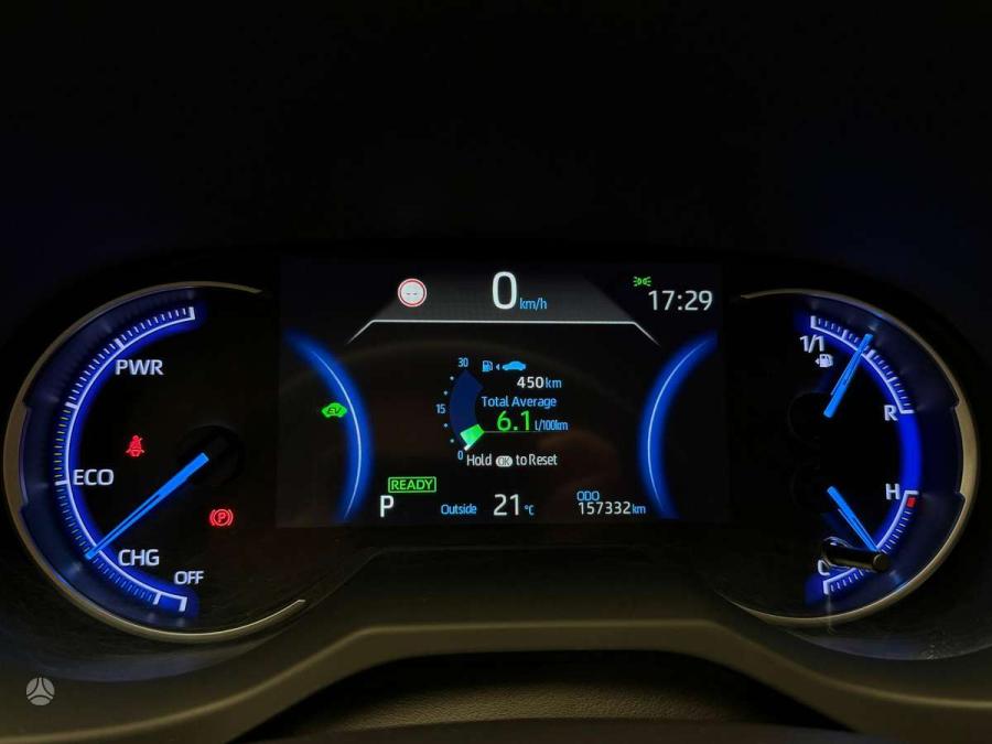 Синий Тойота РАВ 4 2019 в Паневежис, объемом двигателя 2.49 л и пробегом 157 тыс. км за 23990 €, фото 25 на AUTOMOTO.COM.LV
