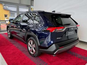 Blue Toyota RAV4 2019 in Siauliai, with an engine capacity of 2.49 L and mileage of 159 thousand km for 23900 €, photo 6 on AUTOMOTO.COM.LV