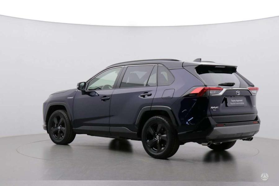 Blue Toyota RAV4 2019 in Vilnius, with an engine capacity of 2.49 L and mileage of 121 thousand km for 30900 €, photo 19 on AUTOMOTO.COM.LV