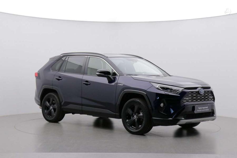 Blue Toyota RAV4 2019 in Vilnius, with an engine capacity of 2.49 L and mileage of 121 thousand km for 30900 €, photo 20 on AUTOMOTO.COM.LV