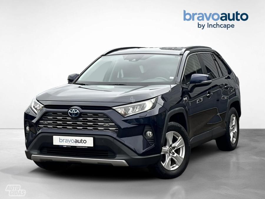 Zils Toyota RAV4 2019 Kauņa, ar dzinēja tilpumu 2.50 L un nobraukumu 168 tūkst. km par 24772 €, foto 1 vietnē AUTOMOTO.COM.LV