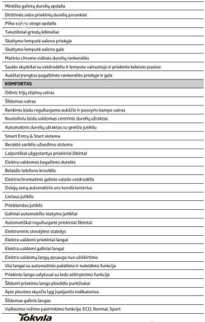 Blue Toyota RAV4 2020 in Panevezys, with an engine capacity of 2.49 L and mileage of 88 thousand km for 25555 €, photo 14 on AUTOMOTO.COM.LV