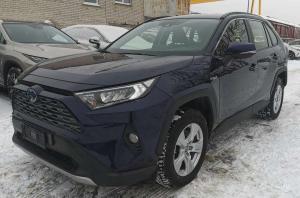 Zils Toyota RAV4 2020 Viļņa, ar dzinēja tilpumu 2.49 L un nobraukumu 96 tūkst. km par 22400 €, foto  vietnē AUTOMOTO.COM.LV