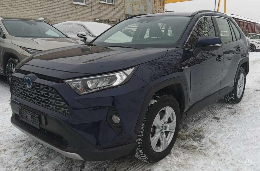 Zils Toyota RAV4 2020 Viļņa, ar dzinēja tilpumu 2.49 L un nobraukumu 96 tūkst. km par 22400 €, foto 1 vietnē AUTOMOTO.COM.LV