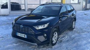 Blue Toyota RAV4 2020 in Jonava, with an engine capacity of 2.49 L and mileage of 71 thousand km for 24300 €, photo  on AUTOMOTO.COM.LV