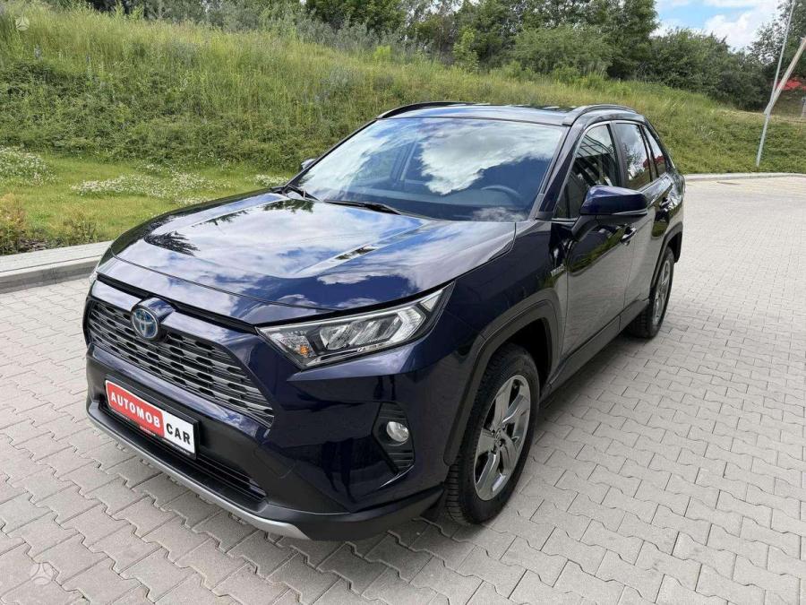 Синий Тойота РАВ 4 2020 в Вильнюс, объемом двигателя 2.49 л и пробегом 65 тыс. км за 27950 €, фото 6 на AUTOMOTO.COM.LV