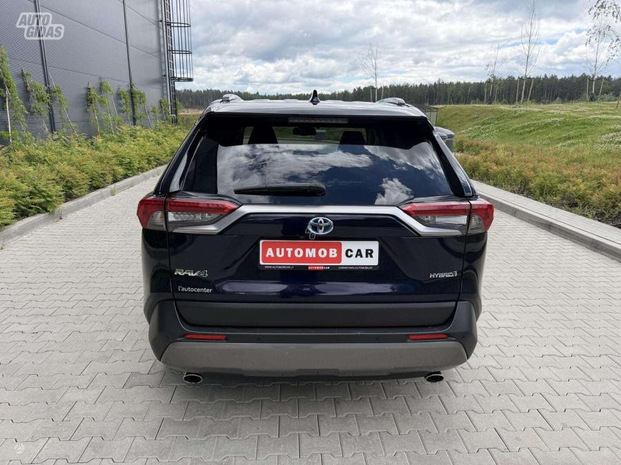 Blue Toyota RAV4 2020 in Vilnius, with an engine capacity of 2.50 L and mileage of 65 thousand km for 28500 €, photo 14 on AUTOMOTO.COM.LV