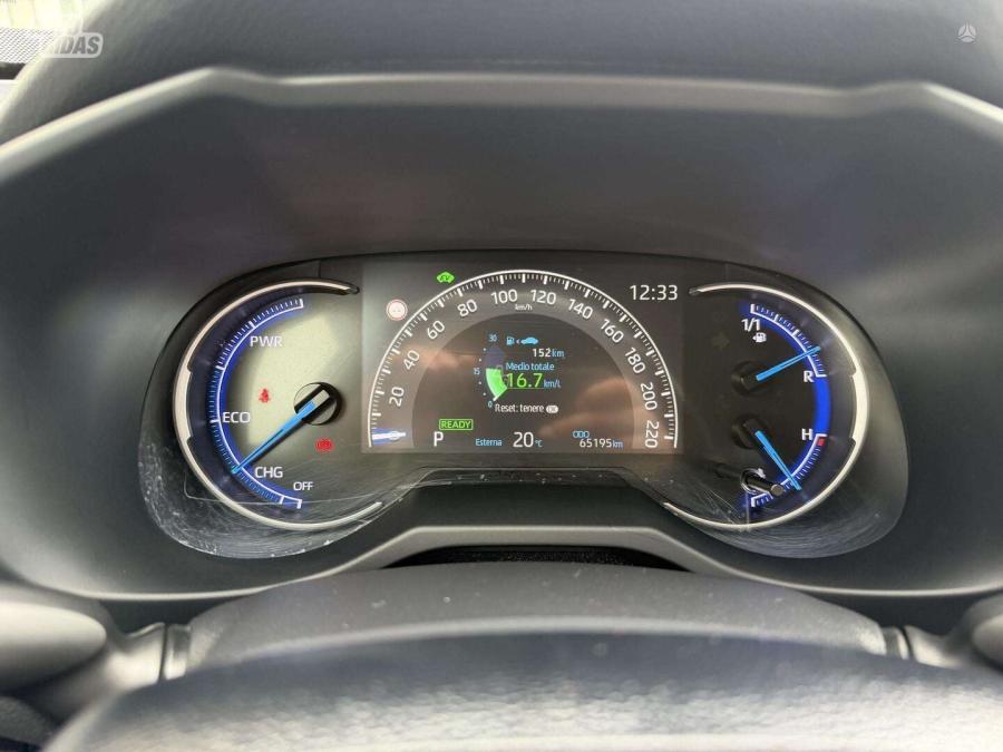 Blue Toyota RAV4 2020 in Vilnius, with an engine capacity of 2.50 L and mileage of 65 thousand km for 28500 €, photo 23 on AUTOMOTO.COM.LV