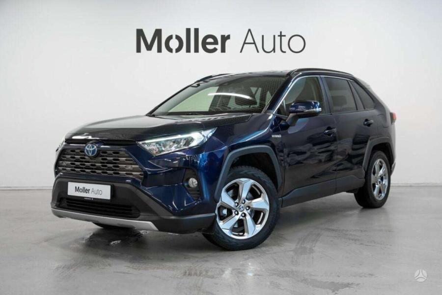 Zils Toyota RAV4 2020 Viļņa, ar dzinēja tilpumu 2.50 L un nobraukumu 170 tūkst. km par 25900 €, foto 1 vietnē AUTOMOTO.COM.LV