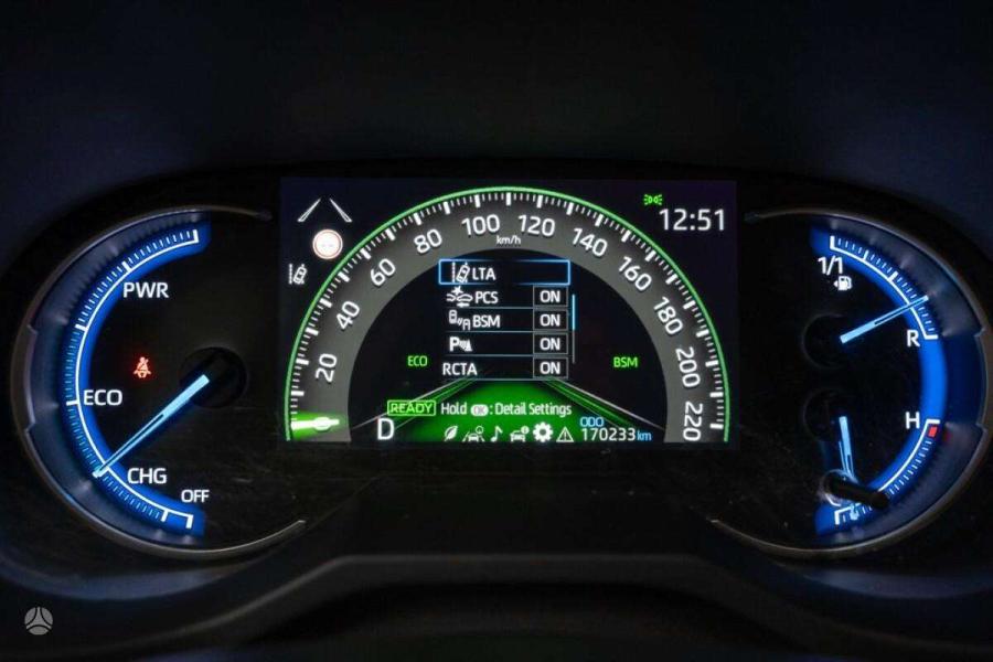 Zils Toyota RAV4 2020 Viļņa, ar dzinēja tilpumu 2.50 L un nobraukumu 170 tūkst. km par 25900 €, foto 13 vietnē AUTOMOTO.COM.LV