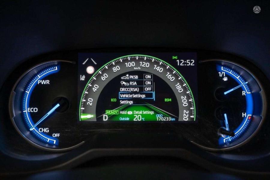 Zils Toyota RAV4 2020 Viļņa, ar dzinēja tilpumu 2.50 L un nobraukumu 170 tūkst. km par 25900 €, foto 14 vietnē AUTOMOTO.COM.LV