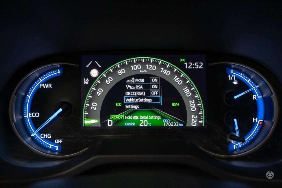 Zils Toyota RAV4 2020 Viļņa, ar dzinēja tilpumu 2.50 L un nobraukumu 170 tūkst. km par 24850 €, foto 14 vietnē AUTOMOTO.COM.LV