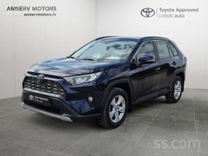 Zils Toyota RAV4 2021 Rīga, ar dzinēja tilpumu 2.00 L un nobraukumu 64 tūkst. km par 26900 €, foto 1 vietnē AUTOMOTO.COM.LV
