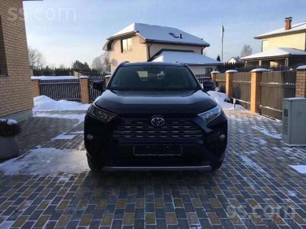 Blue Toyota RAV4 2021 in Riga, with an engine capacity of 2.50 L and mileage of 0 thousand km for 29500 €, photo 6 on AUTOMOTO.COM.LV