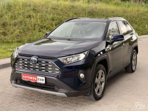 Zils Toyota RAV4 2021 Viļņa, ar dzinēja tilpumu 2.50 L un nobraukumu 85 tūkst. km par 26850 €, foto  vietnē AUTOMOTO.COM.LV