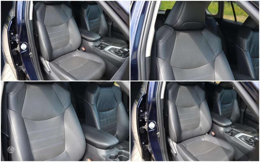 Blue Toyota RAV4 2021 in Vilnius, with an engine capacity of 2.49 L and mileage of 150 thousand km for 24200 €, photo 15 on AUTOMOTO.COM.LV