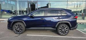 Blue Toyota RAV4 2021 in Vilnius, with an engine capacity of 2.49 L and mileage of 77 thousand km for 32850 €, photo 7 on AUTOMOTO.COM.LV