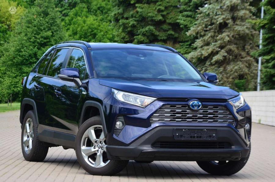 Zils Toyota RAV4 2021 Viļņa, ar dzinēja tilpumu 2.49 L un nobraukumu 150 tūkst. km par 24000 €, foto 6 vietnē AUTOMOTO.COM.LV