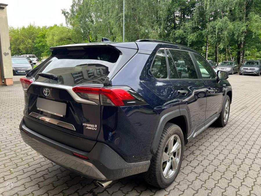Zils Toyota RAV4 2021 Viļņa, ar dzinēja tilpumu 2.49 L un nobraukumu 116 tūkst. km par 25000 €, foto 5 vietnē AUTOMOTO.COM.LV