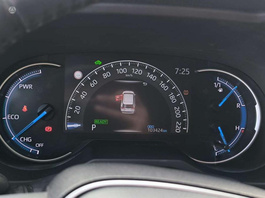 Синий Тойота РАВ 4 2021 в Шяуляй, объемом двигателя 2.49 л и пробегом 100 тыс. км за 20600 €, фото 15 на AUTOMOTO.COM.LV
