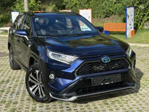 Zils Toyota RAV4 2021 Kauņa, ar dzinēja tilpumu 2.49 L un nobraukumu 187 tūkst. km par 27950 €, foto  vietnē AUTOMOTO.COM.LV