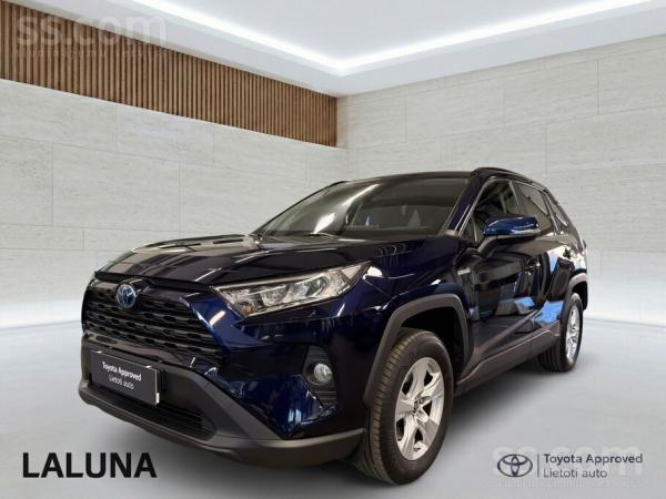 Zils Toyota RAV4 2021 Jēkabpils, ar dzinēja tilpumu 2.50 L un nobraukumu 101 tūkst. km par 25900 €, foto 1 vietnē AUTOMOTO.COM.LV