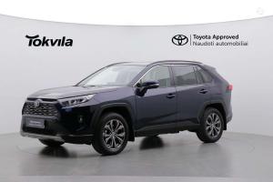 Zils Toyota RAV4 2022 Viļņa, ar dzinēja tilpumu 2.49 L un nobraukumu 56 tūkst. km par 34900 €, foto  vietnē AUTOMOTO.COM.LV