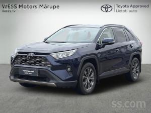 Zils Toyota RAV4 2022 Rīga, ar dzinēja tilpumu 2.00 L un nobraukumu 152 tūkst. km par 24590 €, foto  vietnē AUTOMOTO.COM.LV