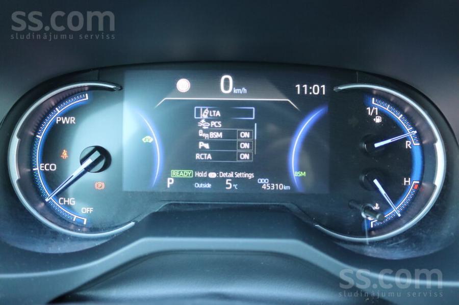 Zils Toyota RAV4 2022 Rīga, ar dzinēja tilpumu 2.50 L un nobraukumu 46 tūkst. km par 31490 €, foto 19 vietnē AUTOMOTO.COM.LV