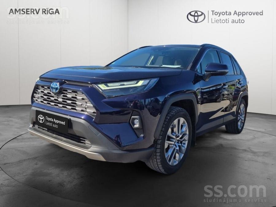 Zils Toyota RAV4 2022 Rīga, ar dzinēja tilpumu 2.50 L un nobraukumu 119 tūkst. km par 28700 €, foto 1 vietnē AUTOMOTO.COM.LV