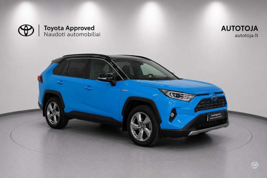 Zils Toyota RAV4 2022 Kauņa, ar dzinēja tilpumu 2.49 L un nobraukumu 100 tūkst. km par 30900 €, foto 19 vietnē AUTOMOTO.COM.LV