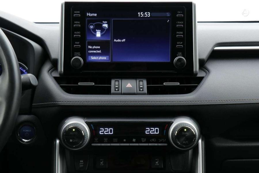 Blue Toyota RAV4 2022 in Vilnius, with an engine capacity of 2.49 L and mileage of 169 thousand km for 29990 €, photo 16 on AUTOMOTO.COM.LV