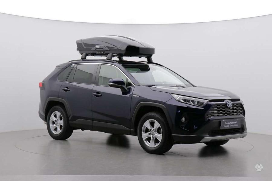 Blue Toyota RAV4 2022 in Vilnius, with an engine capacity of 2.49 L and mileage of 169 thousand km for 29990 €, photo 20 on AUTOMOTO.COM.LV